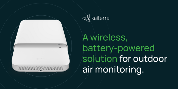 Outdoor Wireless Battery-Powered Air Quality Monitor | Kaiterra
